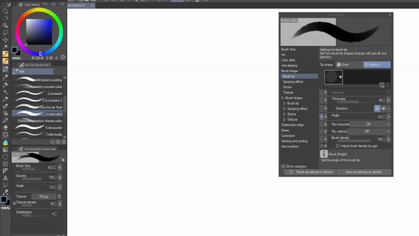 Brush shape cursor not showing - CLIP STUDIO ASK