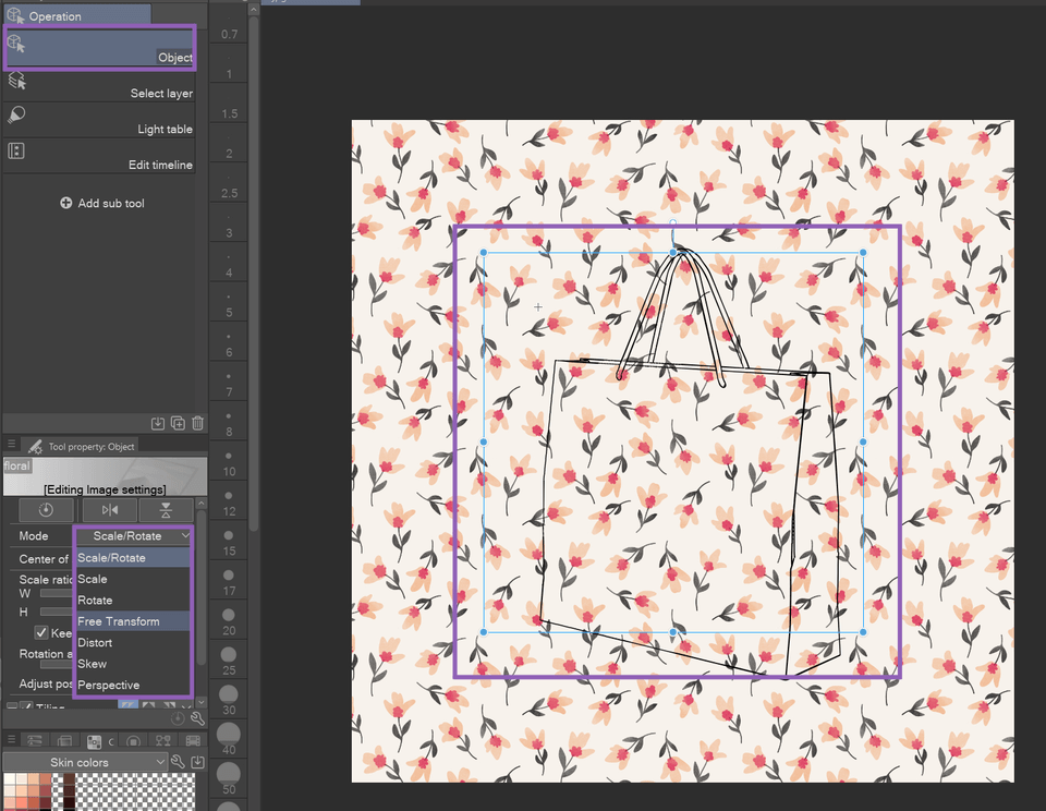 Vanishing point CSP - CLIP STUDIO ASK
