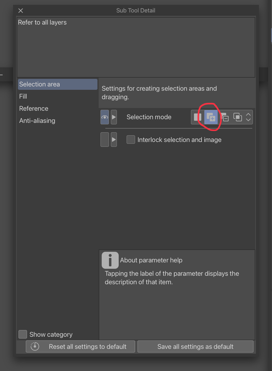 How do I select multiple areas with auto select tool on iPad? - CLIP ...