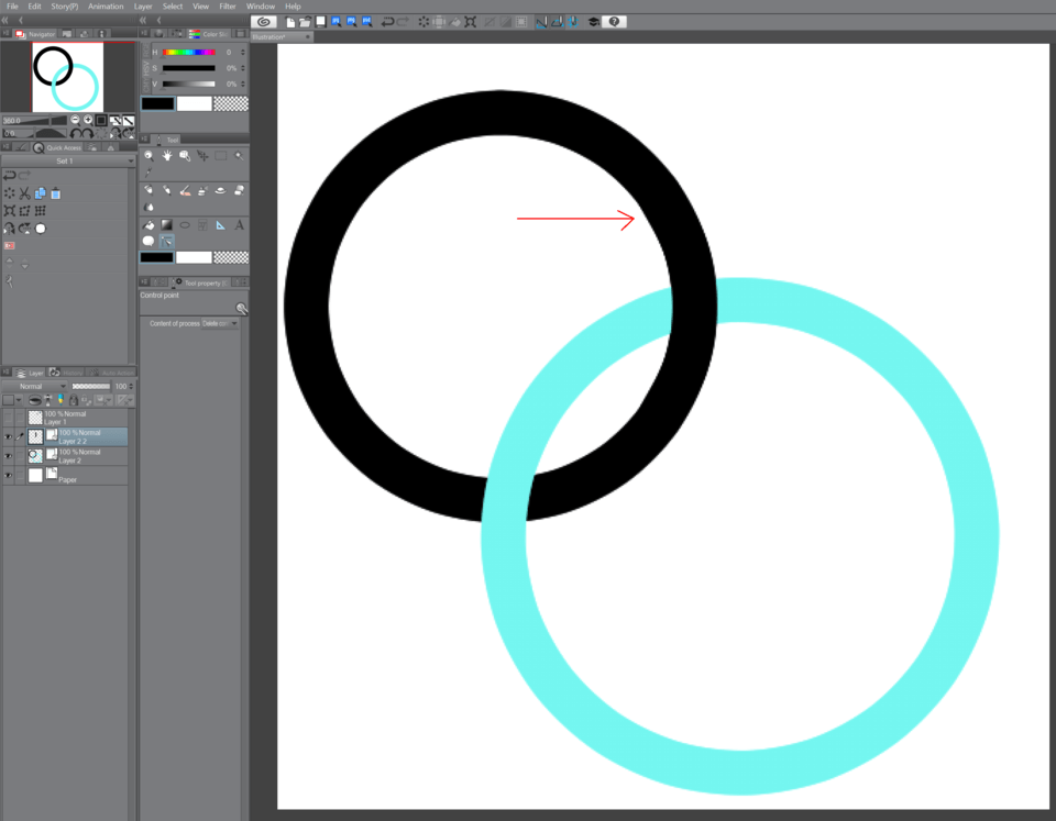 Interlocking vectors? - CLIP STUDIO ASK