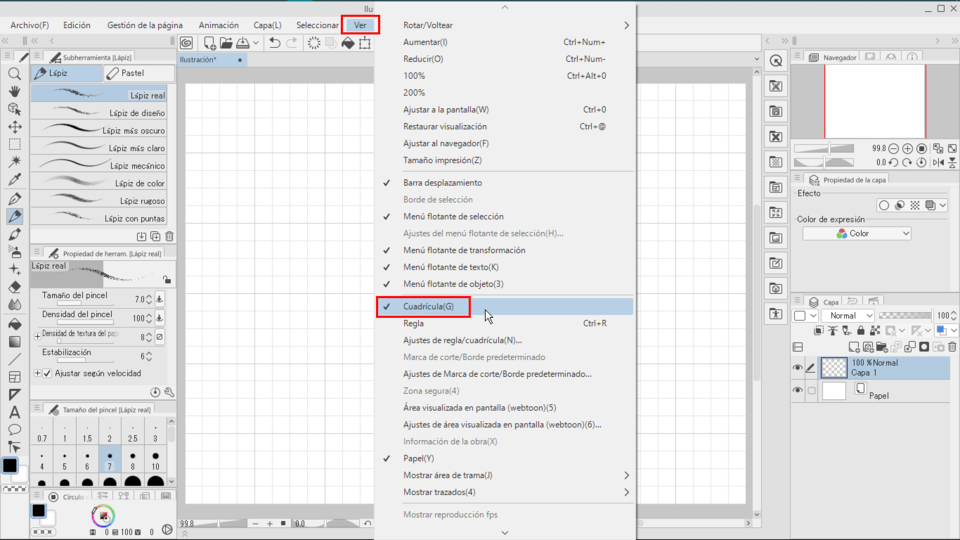 Grid - CLIP STUDIO ASK