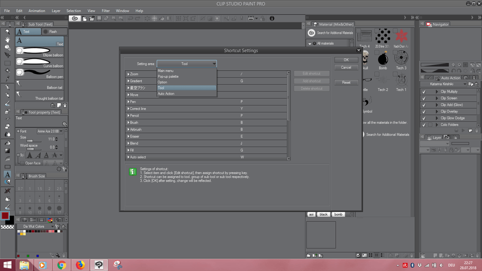 Hotkeys are strange to eat ,,,, - CLIP STUDIO ASK