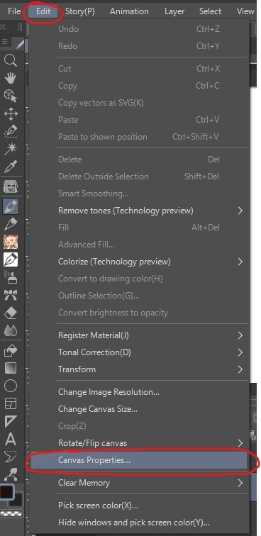How to change canvas from white to transparent? - CLIP STUDIO ASK