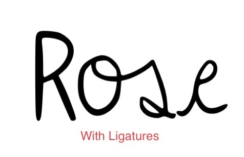 Ligatures and Variants in Text Tool? - CLIP STUDIO ASK
