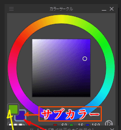 I tried to add a gradation to the apple painting, but the gradation ...