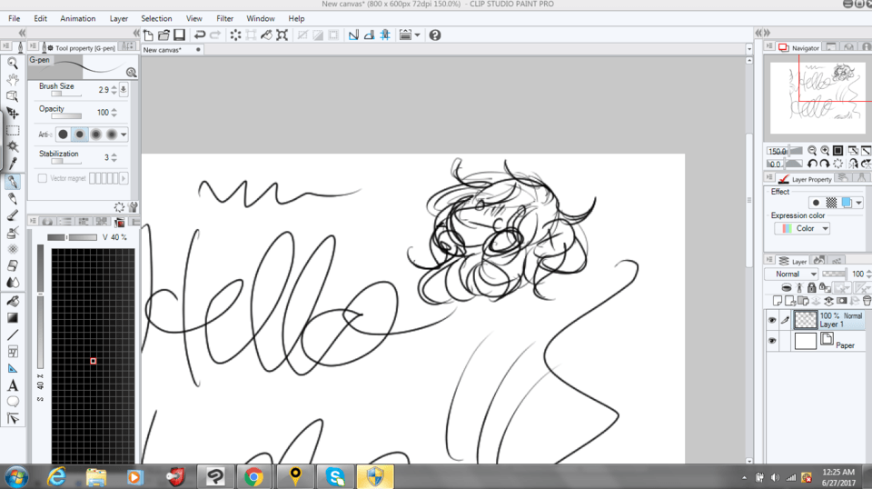 Pixelated Lines - CLIP STUDIO ASK