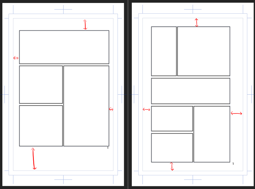 Manga draft settings - CLIP STUDIO ASK