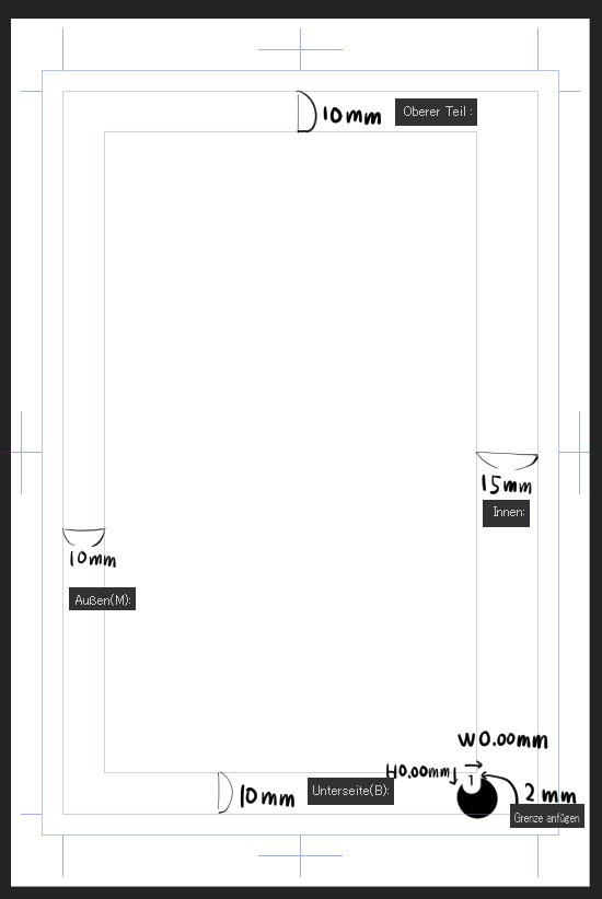 Manga draft settings - CLIP STUDIO ASK