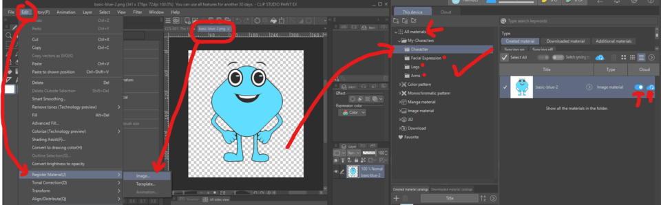Where to store my assets - CLIP STUDIO ASK