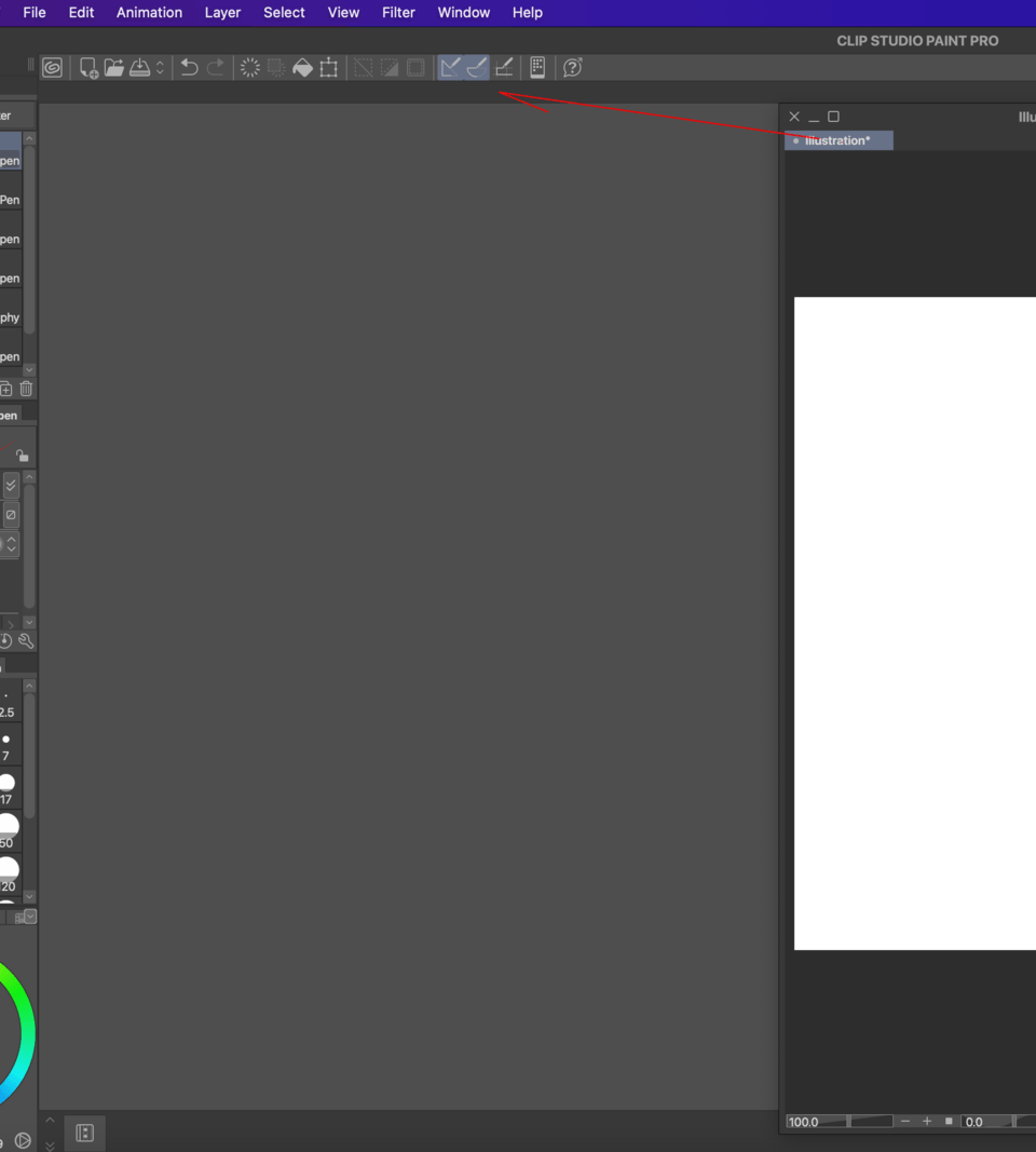 Can't see other windows only grey screen - CLIP STUDIO ASK