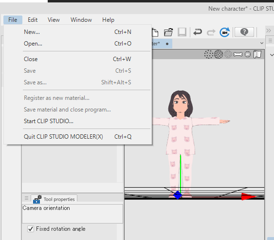 Clip Studio Assets Web サイトで、Clip Studio Modeler を使用して編集できない 3D キャラクターを公開するにはどうすればよいですか? - CLIP ...