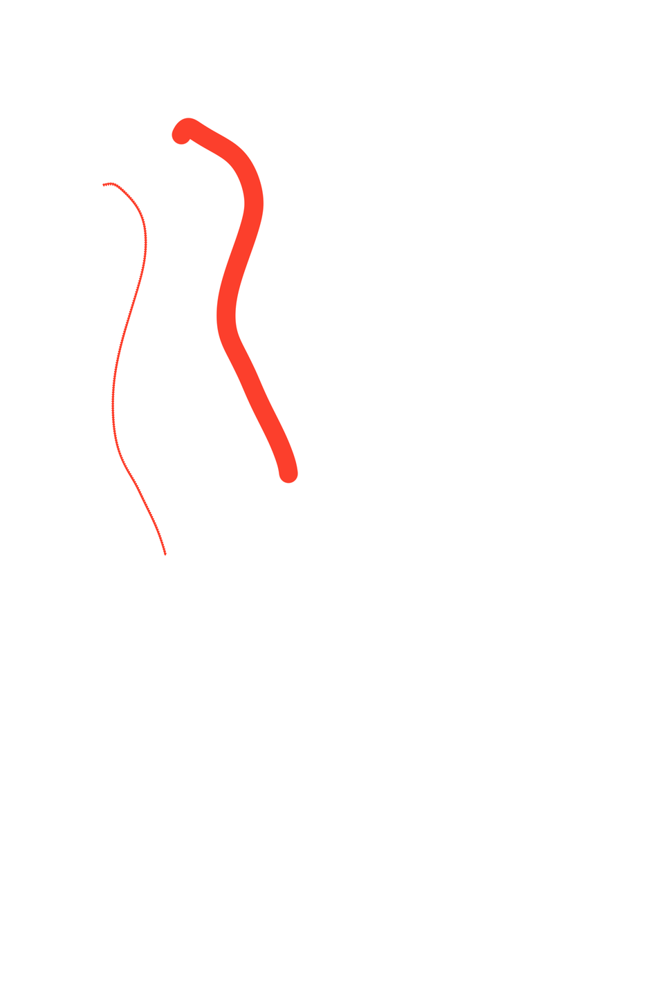 About beautiful line drawings and pen pressure sensitivity ② (Continued ...