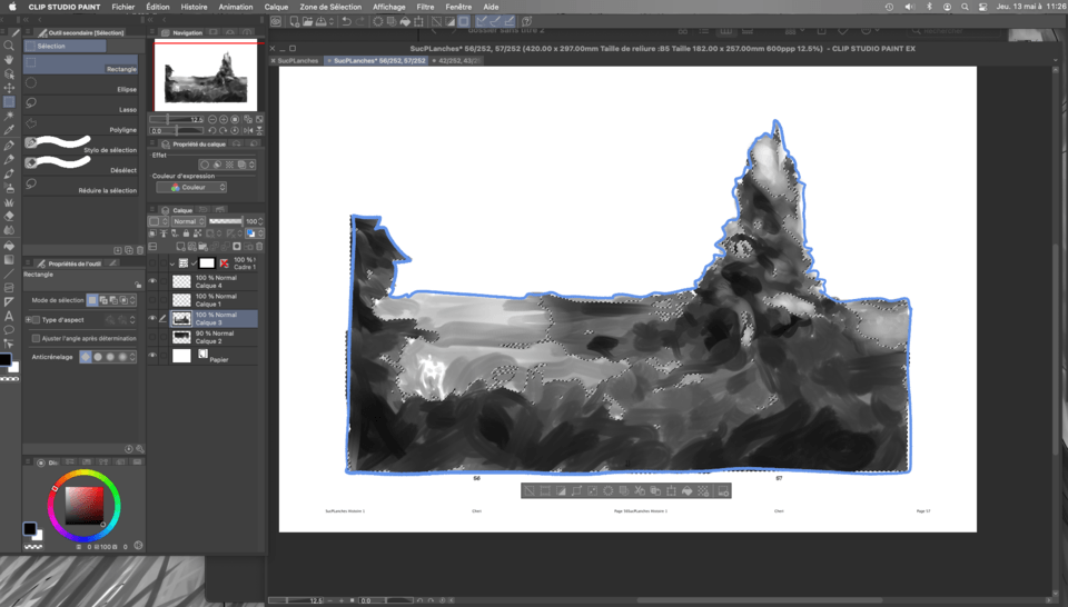 select elements of a layer - CLIP STUDIO ASK