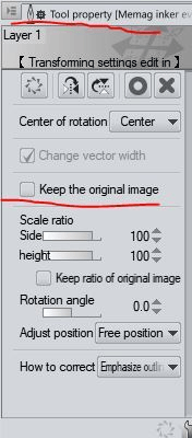 Transformation glitch? - CLIP STUDIO ASK