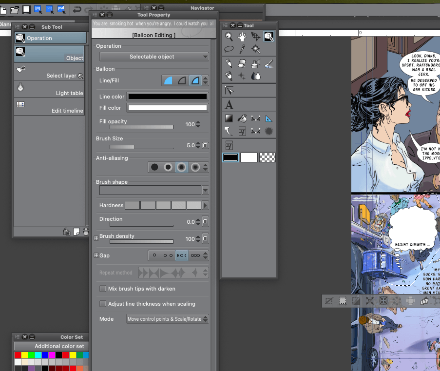 吹き出しは編集できません - CLIP STUDIO ASK