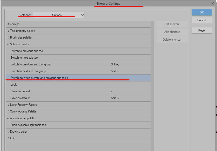 Can I switch the brush hotkeys to be more like a traditional software ...