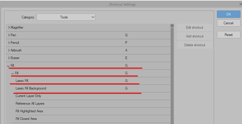 Can I switch the brush hotkeys to be more like a traditional software ...