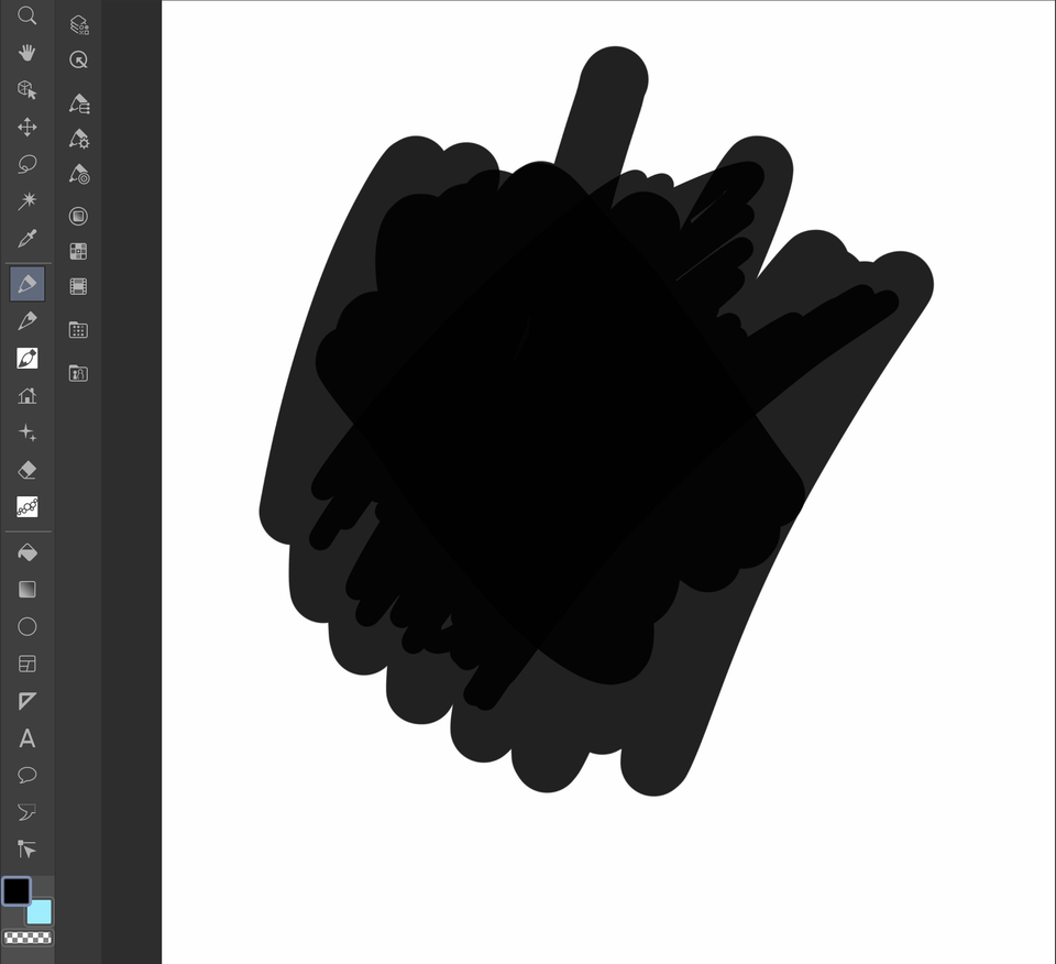 Why does color fade under new layers? - CLIP STUDIO ASK
