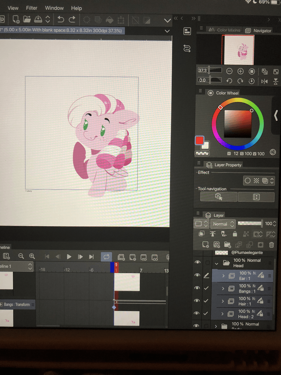 How to rotate multiple animation layers? - CLIP STUDIO ASK