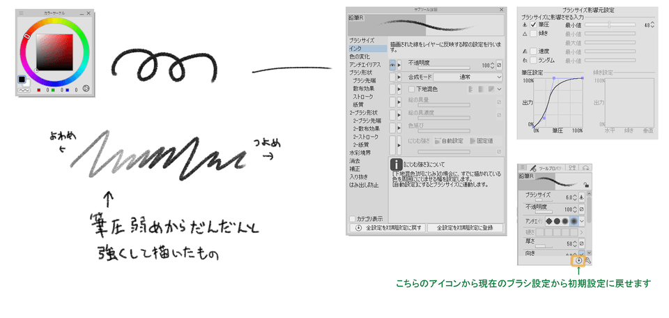 Lines become thinner. - CLIP STUDIO ASK