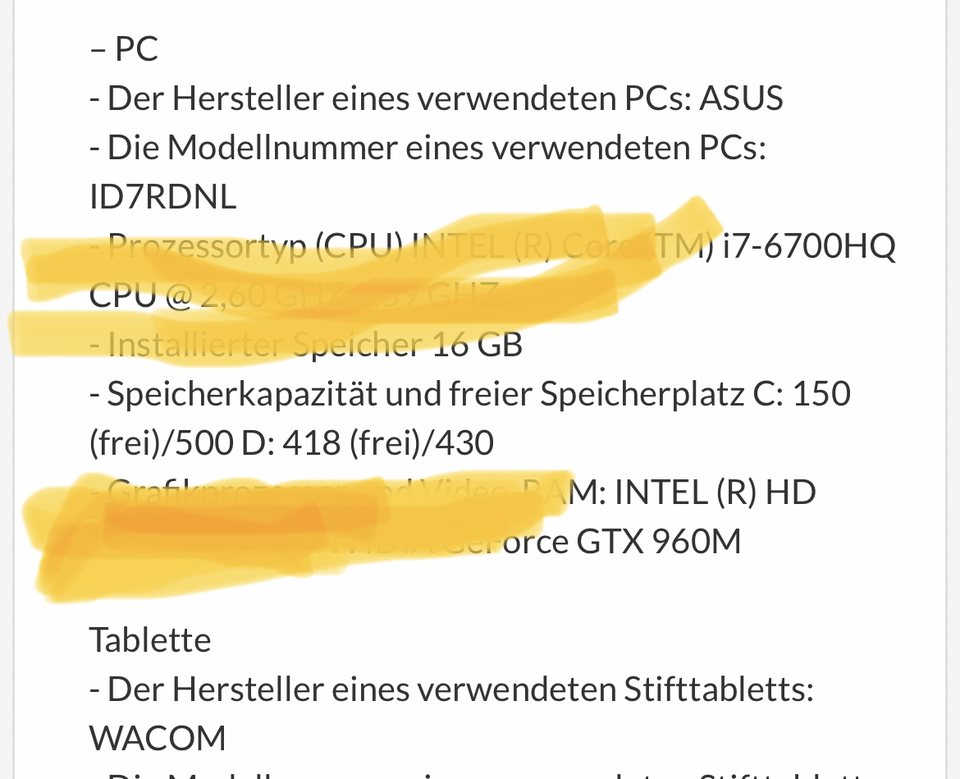 After using the tool of selection for filling the picture, my pen stops ...