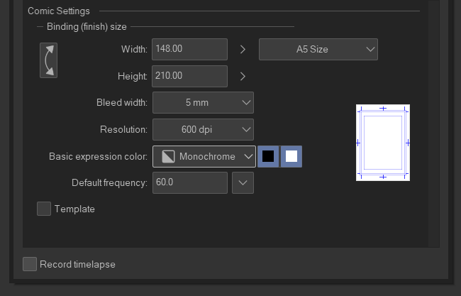 I want to change a monochrome manuscript template to a color manuscript ...
