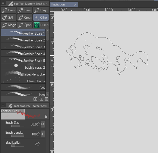 No brush tip cursor - CLIP STUDIO ASK