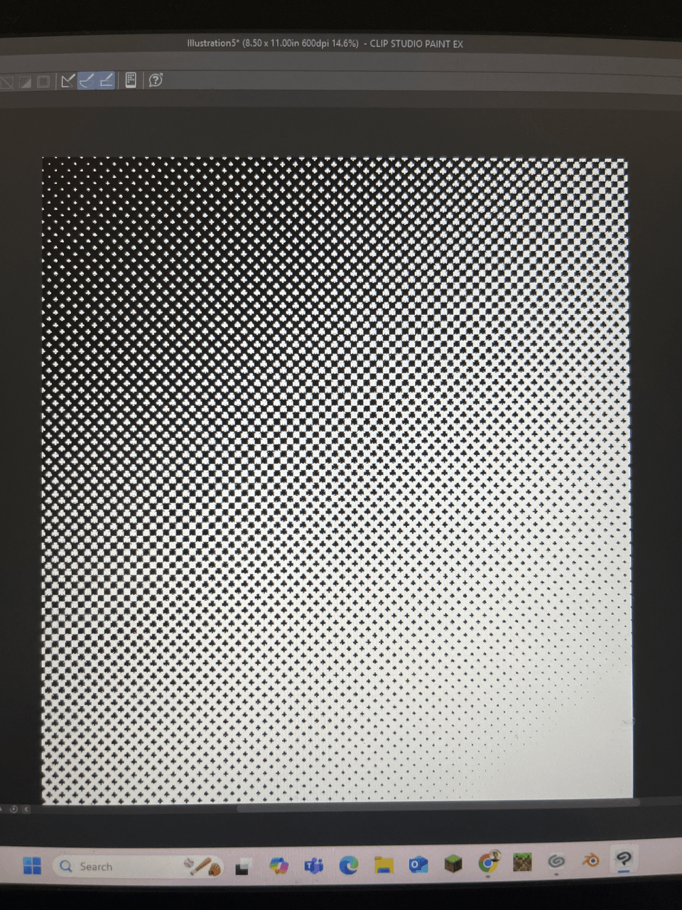 The special shape screen tones have a gradient glitch, will rasterize ...