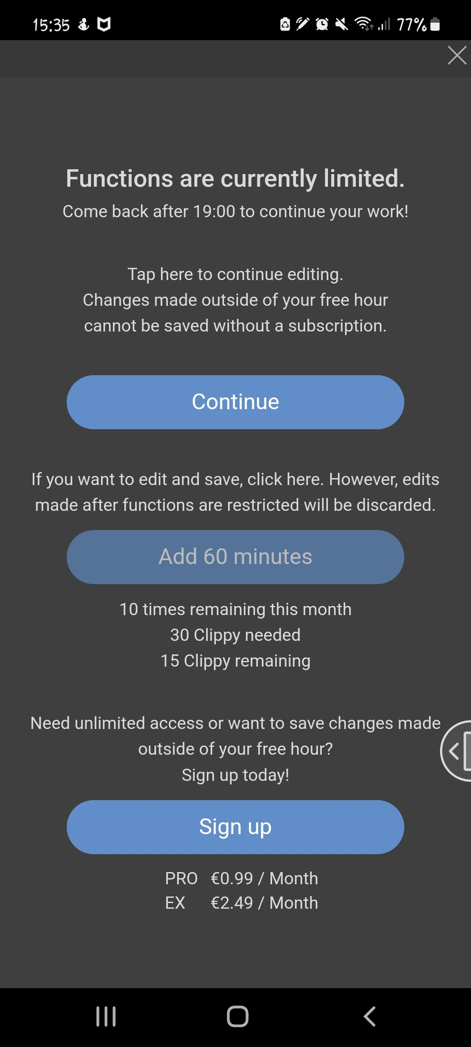 "License Verification Failed" on smartphone - CLIP STUDIO ASK