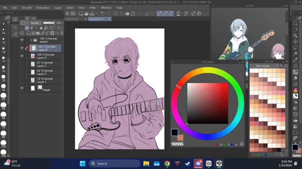 Is there a way to make a floating Tab Group? - CLIP STUDIO ASK