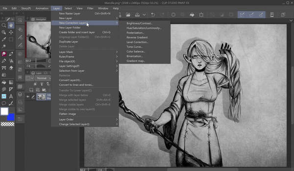 Gradient Map Not Working - CLIP STUDIO ASK