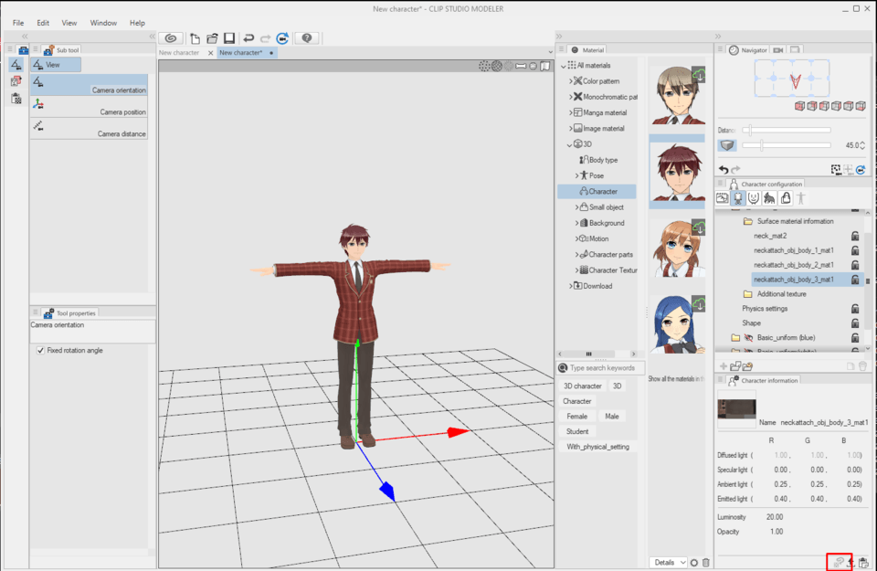 Clip Studio Modeler의 "페인트에서 편집" 버튼이 회색으로 표시되어 작동하지 않습니다. 제가 놓친 설정이나 명백한 사항이 있나요? - CLIP STUDIO ASK