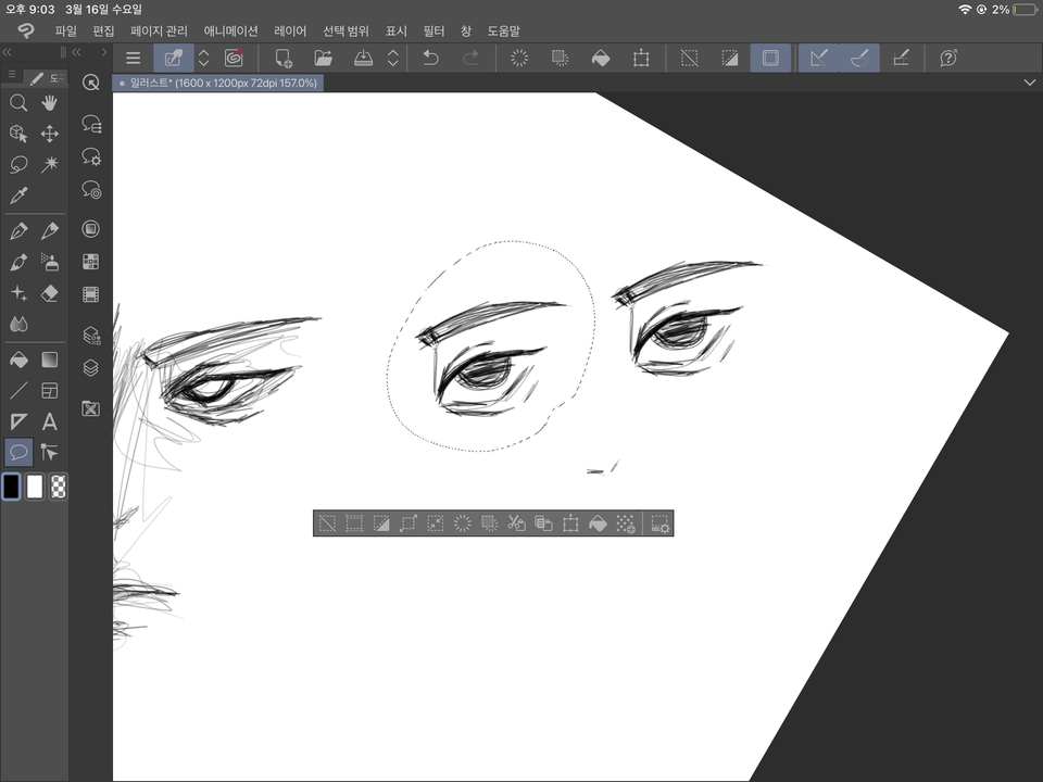 Lasso rotation method - CLIP STUDIO ASK