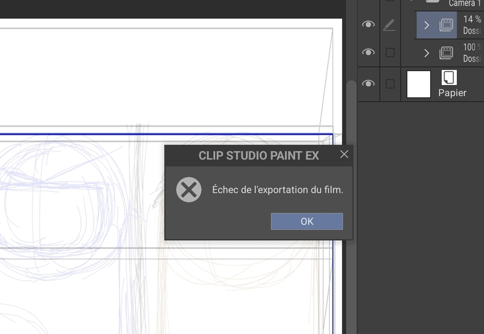 Unable to export animations - Tablet - CLIP STUDIO ASK