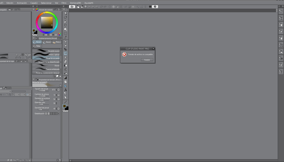 Fix Corrupted File - CLIP STUDIO ASK