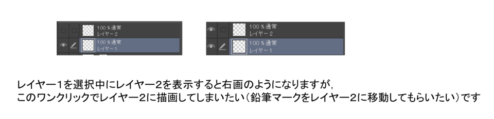 Is there a way to draw directly on the displayed layer? - CLIP STUDIO ASK