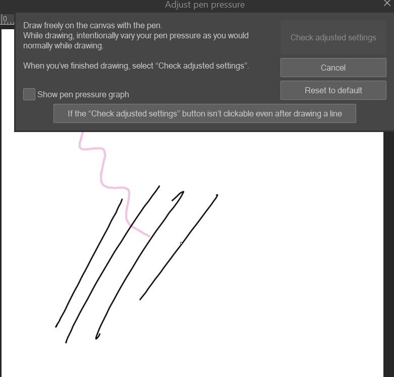 Pen pressure sensitivity does not work ONLY in CSP - CLIP STUDIO ASK