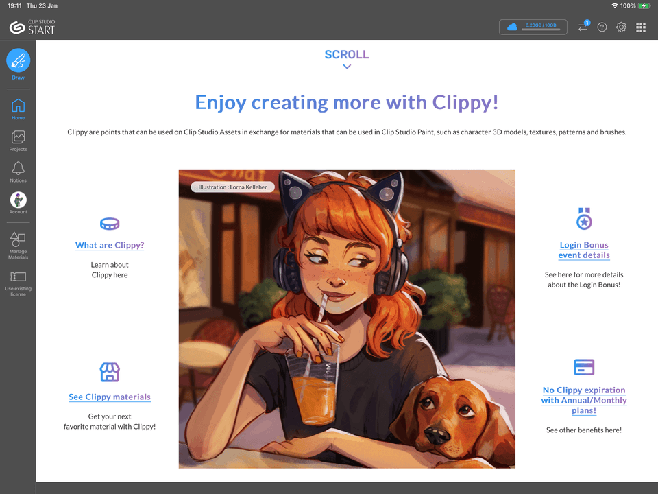 Existing member do I get clippy points? - CLIP STUDIO ASK