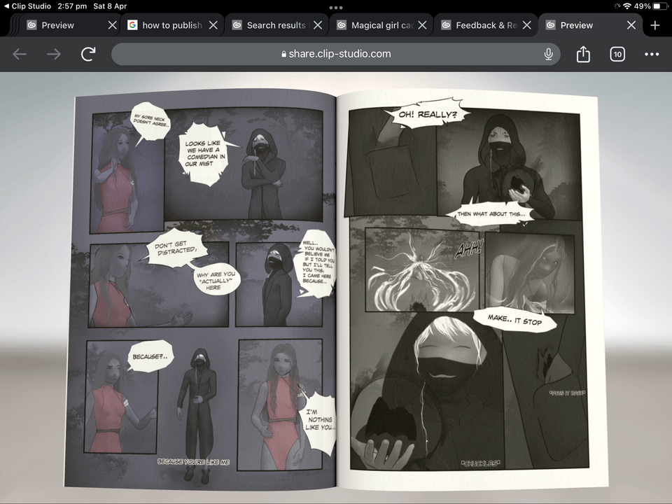 コミックは出版すると色落ちします！ - CLIP STUDIO ASK