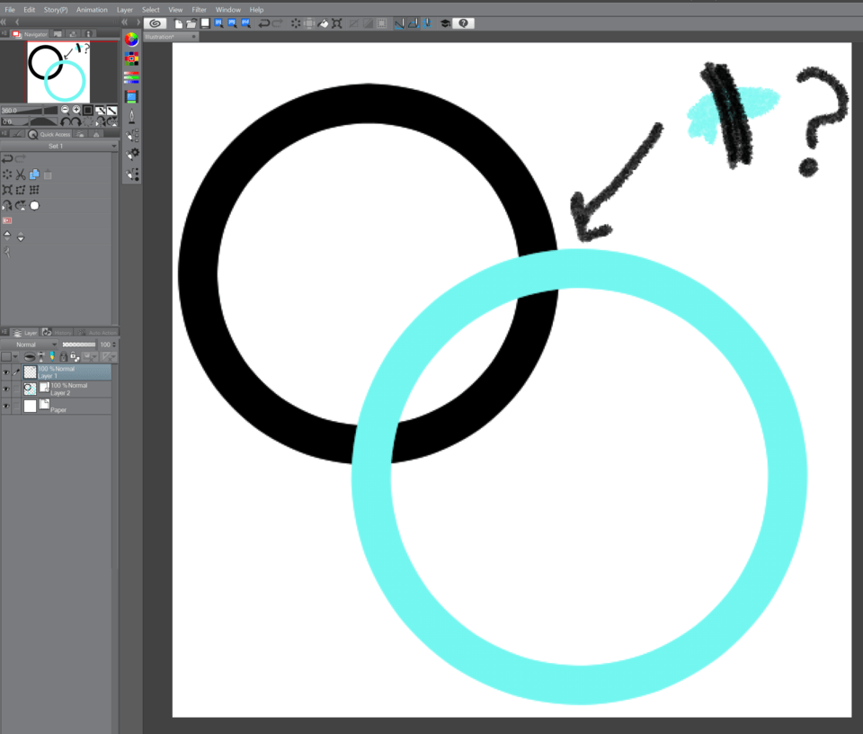 Interlocking vectors? - CLIP STUDIO ASK
