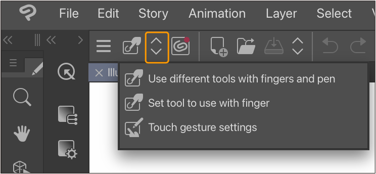 Trouble re-adding pen/gesture tool - CLIP STUDIO ASK
