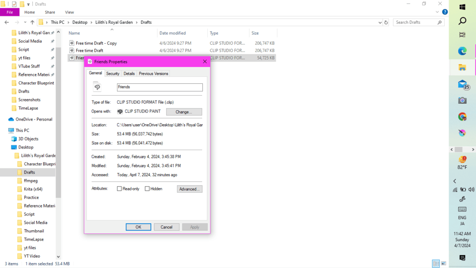 My file is opening, please help!! - CLIP STUDIO ASK