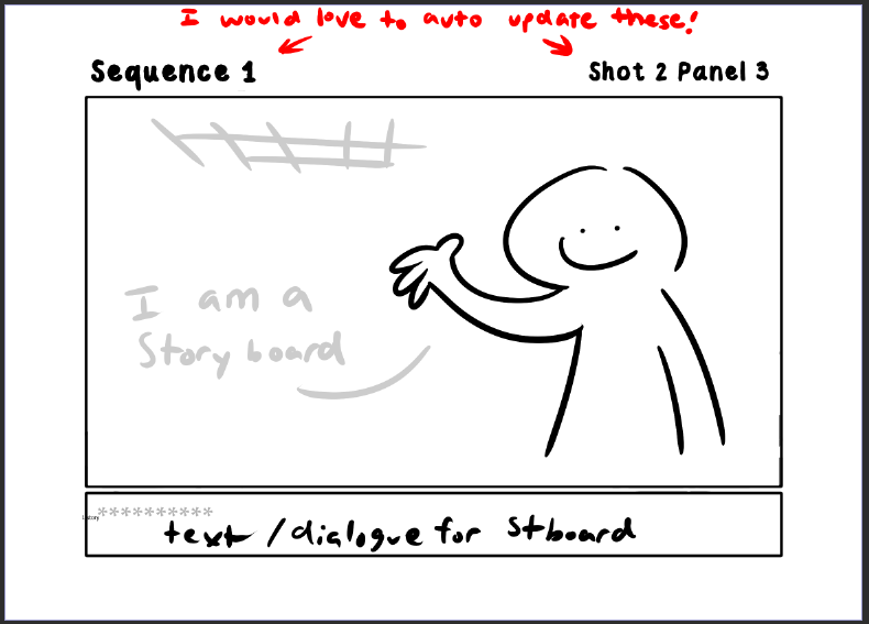 Displaying Frame Numbers / Scene Numbers in an animation? (or ...