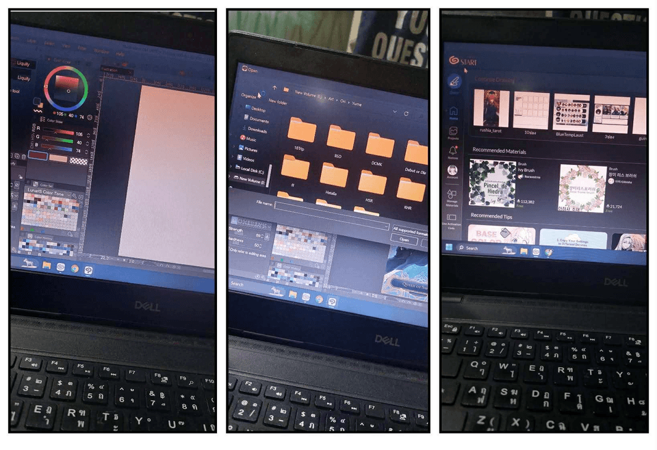 메뉴를 열 수 없어요 - CLIP STUDIO ASK
