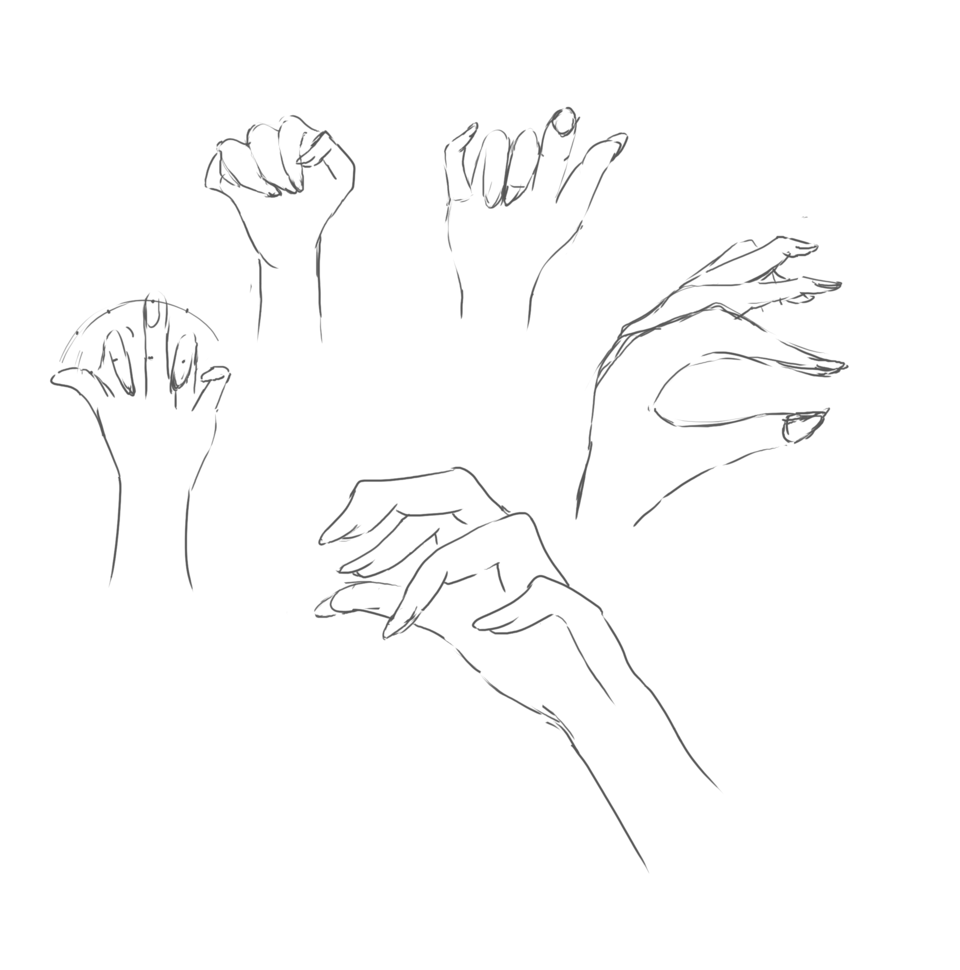 【添削依頼】女性っぽい手を描きたいのですがうまく描けません - CLIP STUDIO ASK