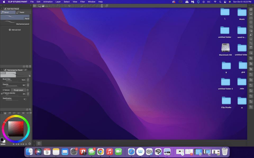 전체 CLIP STUDIO PAINT 화면과 그리기 페이지를 Wacom One Screen으로 이동하는 방법 - CLIP ...