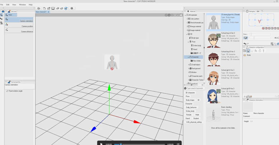 Won't let me import any models other than 'characters' models?a (3D ...
