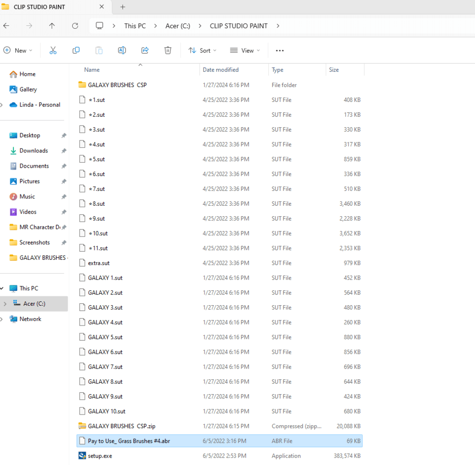 How do I download brush files to CSP? - CLIP STUDIO ASK