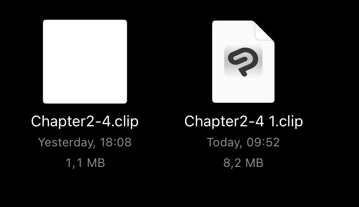 Clip studio duplicates saved file instead of overwriting it - CLIP ...