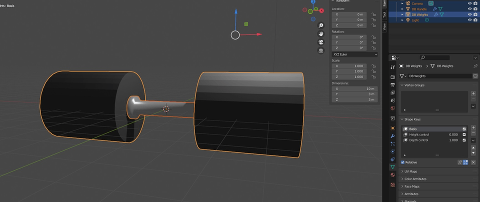 Assigning shape sliders to imported 3D object [Clip Studio Modeler ...